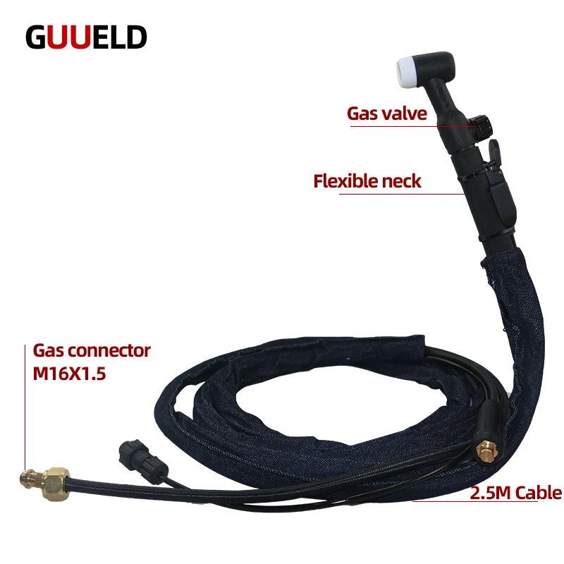 Welding-Tools-Parts-2-5M-WP17V-Air-Cooled-Argon-Flexible-TIG-Welding ...