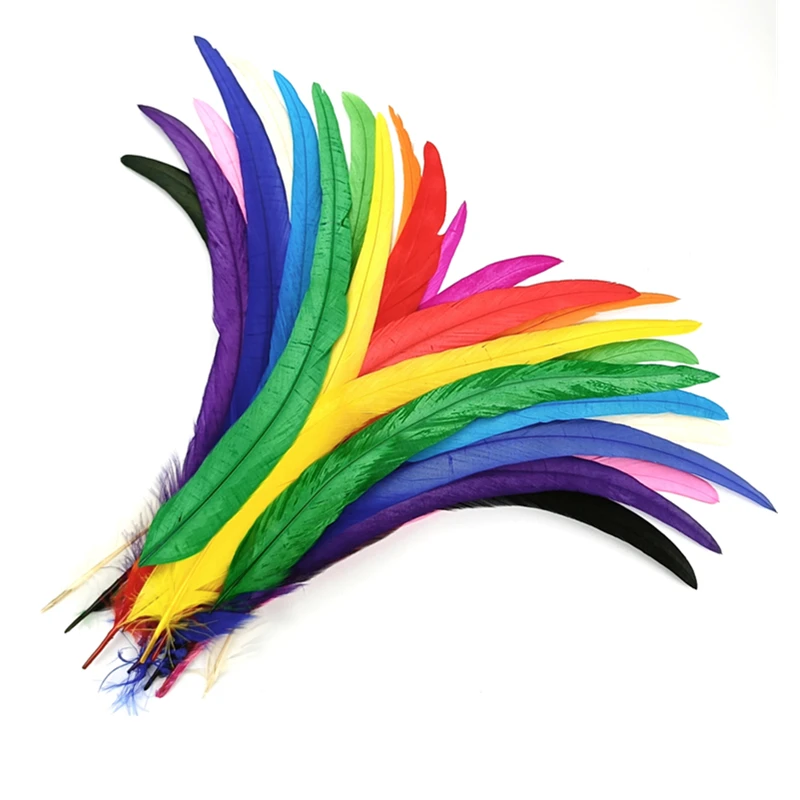 Plumas-de-cola-de-gallo-para-manualidades-accesorios-de-carnaval ...
