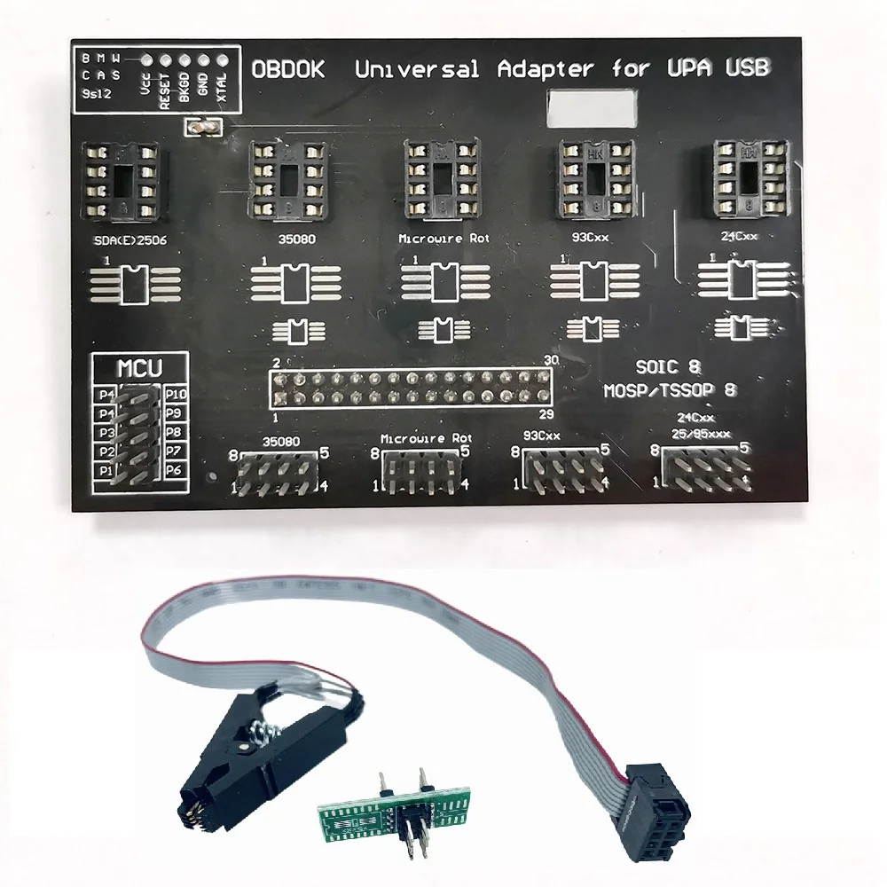 Eeprom Adapter For USB UPA I2C/SPI Microwire NEC Programming TMS/NEC Adapter UPA USB TMS Adapter ...