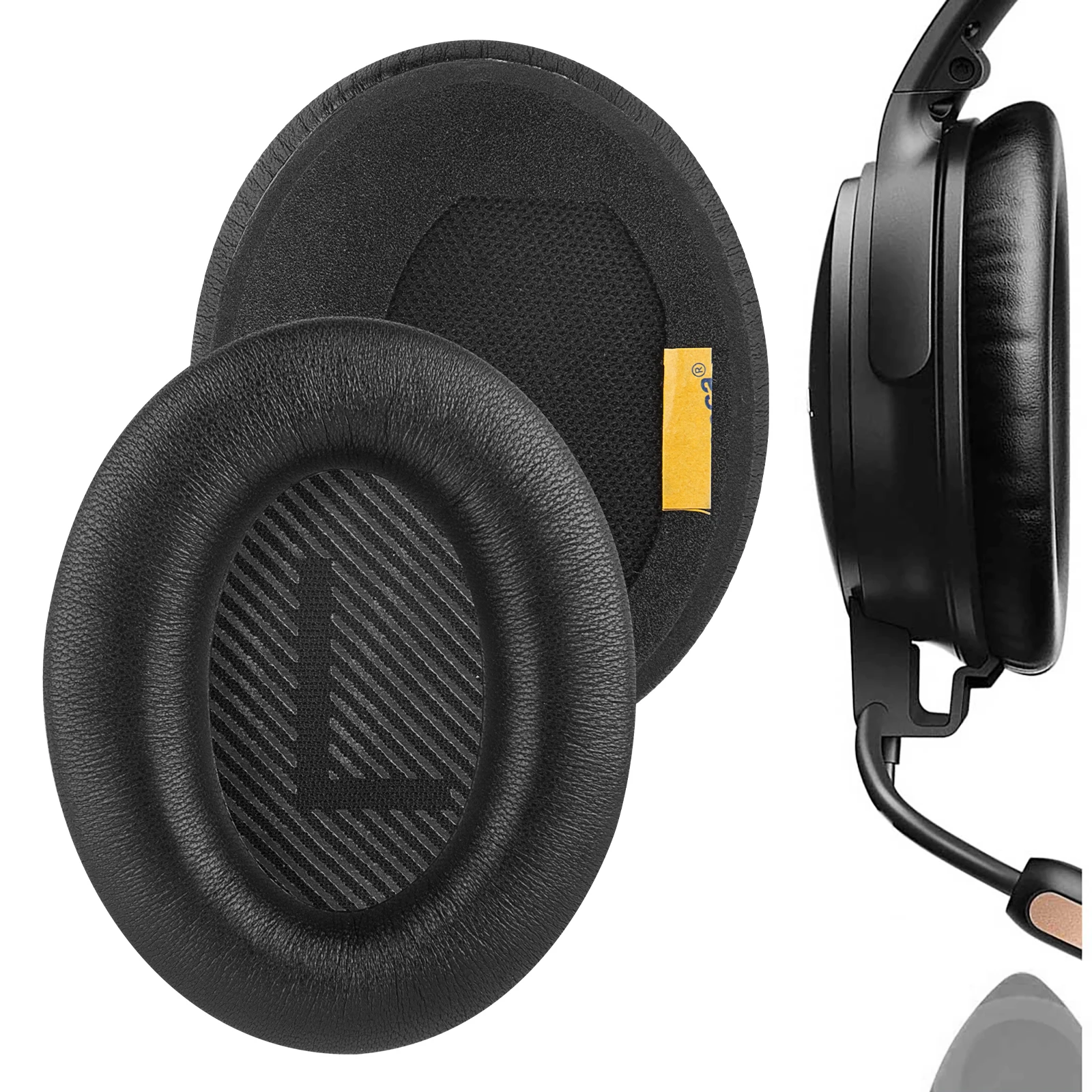 Geekria-Elite-Sheepskin-Replacement-Ear-Pads-for-Bose-QCSE-QC45-QC35 ...