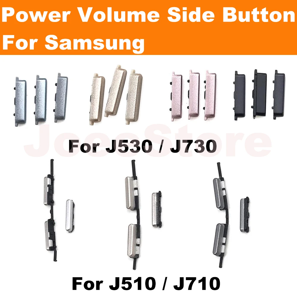 Power Volume Side Button For Samsung J530 J730 J510 J710 J5 J7 2016 ...