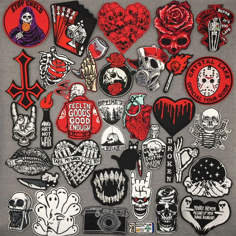 Embroidery-Patch-Ironing-Applications-Clothing-Thermoadhesive-Patches ...