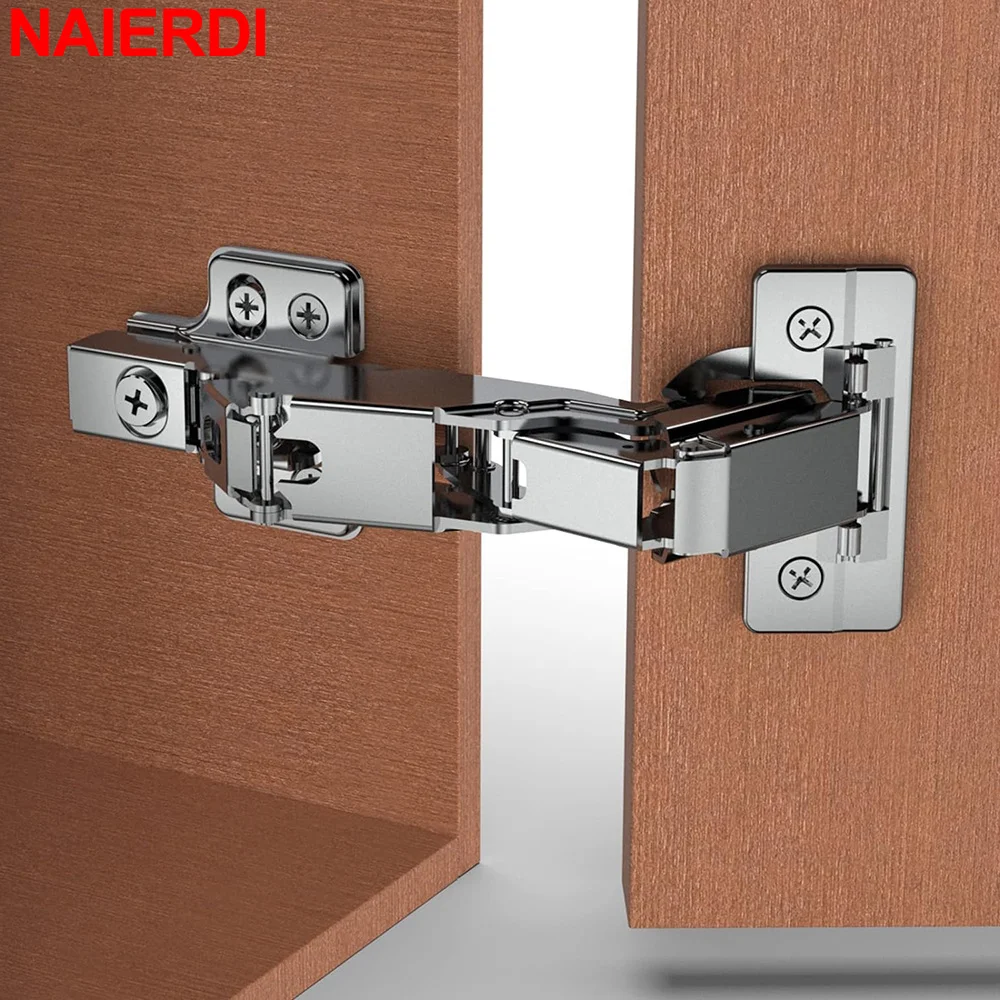 NAIERDI-2-Pack-175-Degree-Cabinet-Hinges-Hydraulic-Concealed-Frameless ...