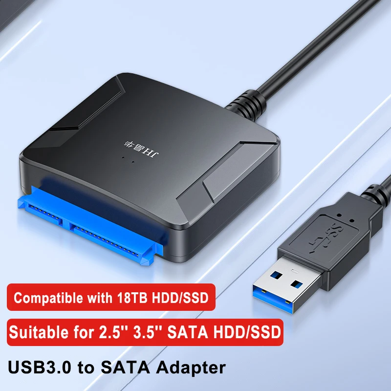 Sata Naar Usb 3.0 Kabel Adapter Voor 2.5 3.5 Inch Externe Hdd Ssd Hard ...