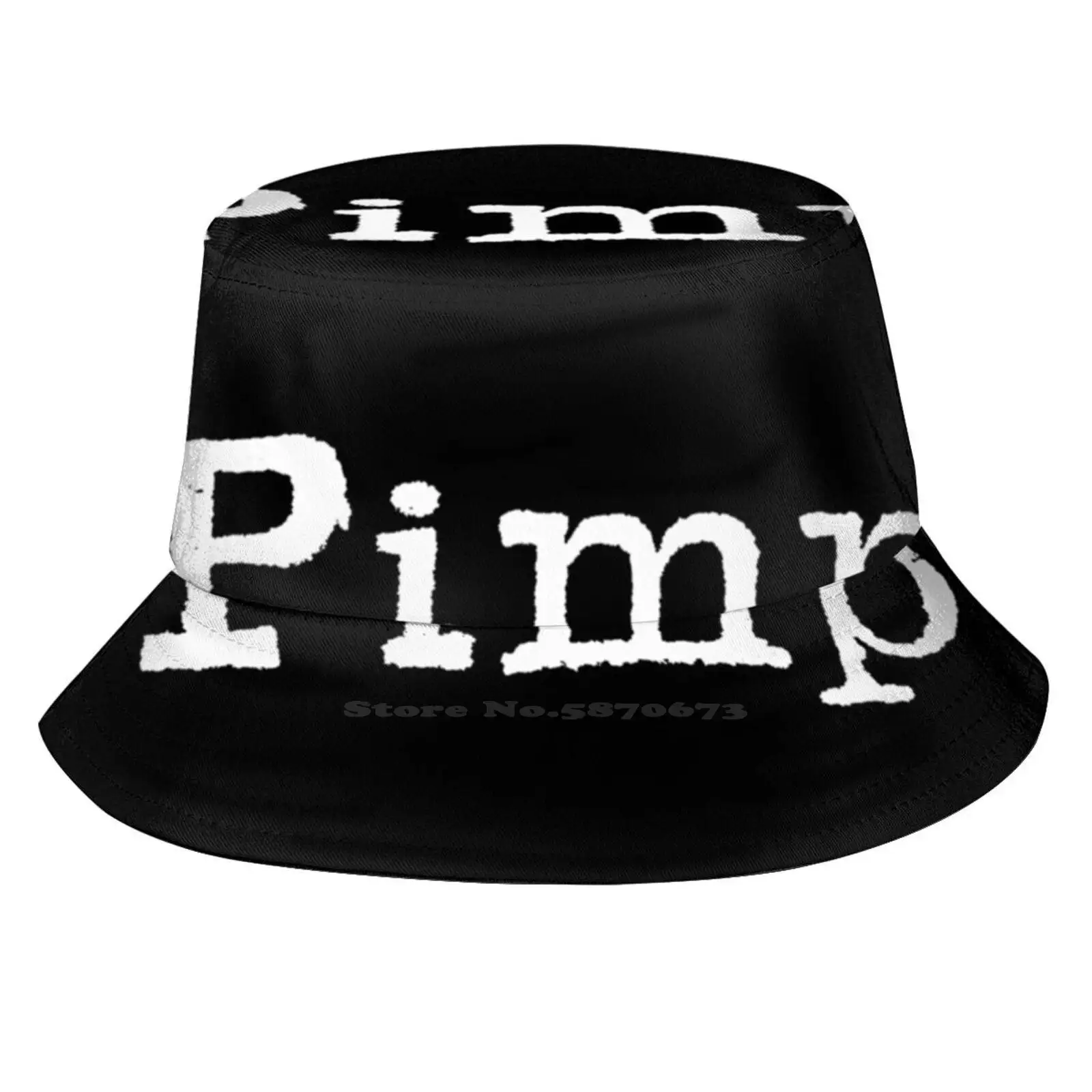 The-Word-Pimp-In-White-Gritty-Old-Typewriter-Lettering-Outdoor-Sun ...