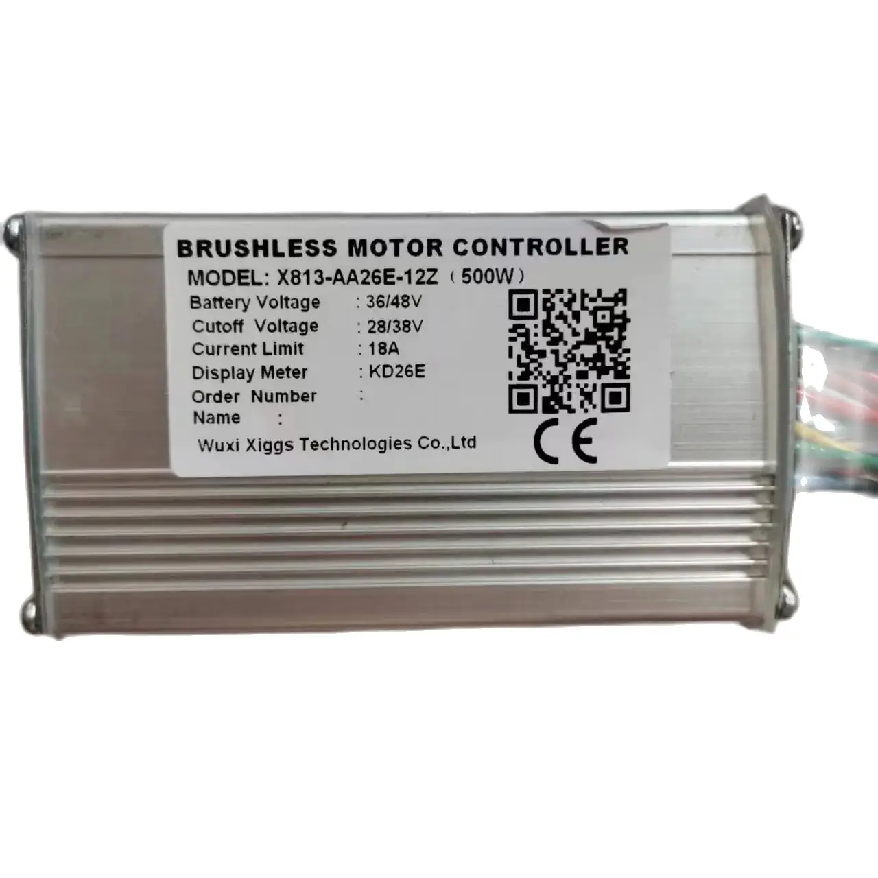 X813-AA26E-12Z(500W) BRUSHLESS MOTOR CONTROLLER 18A Updated Parts KD26E ...