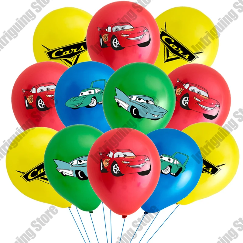 10-20pcs-Disney-Cars-Balloons-McQueen-12Inch-Latex-Balloons-Bouquet ...
