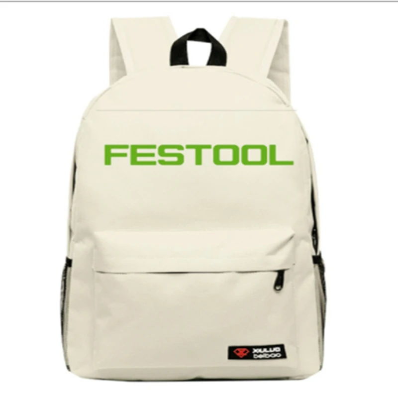 New men's leisure backpack FESTOOL car Logo computer notebook ...