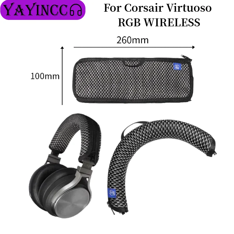 Universal Headphone Headband Cover For Corsair Virtuoso RGB WIRELESS ...