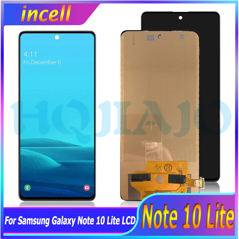 6.7'' Incell Lcd For Samsung Galaxy Note 10 Lite Lcd Display Touch ...