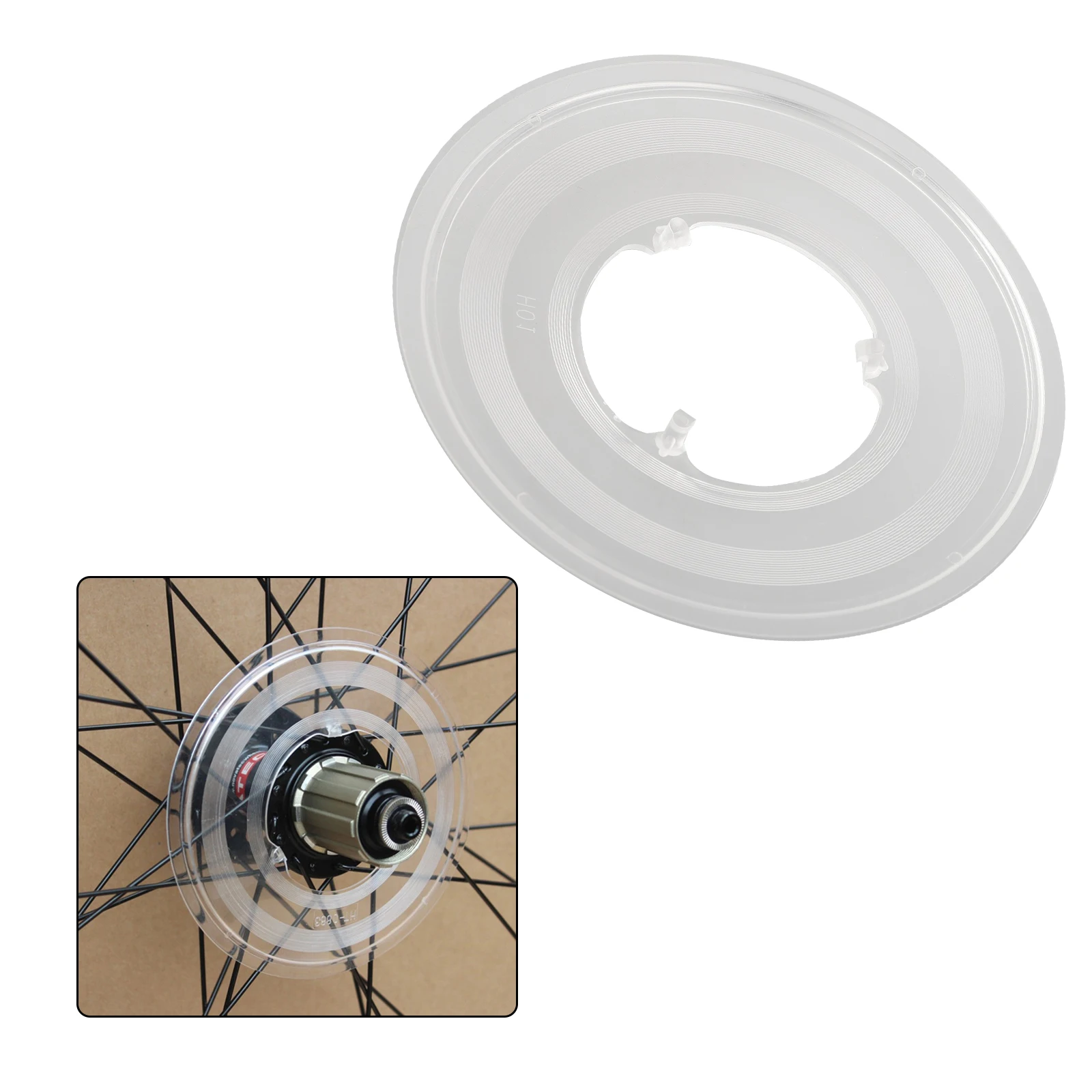 ABS-Plastic-Bicycle-Freewheel-Cover-Wear-Resistant-Chain-Position ...