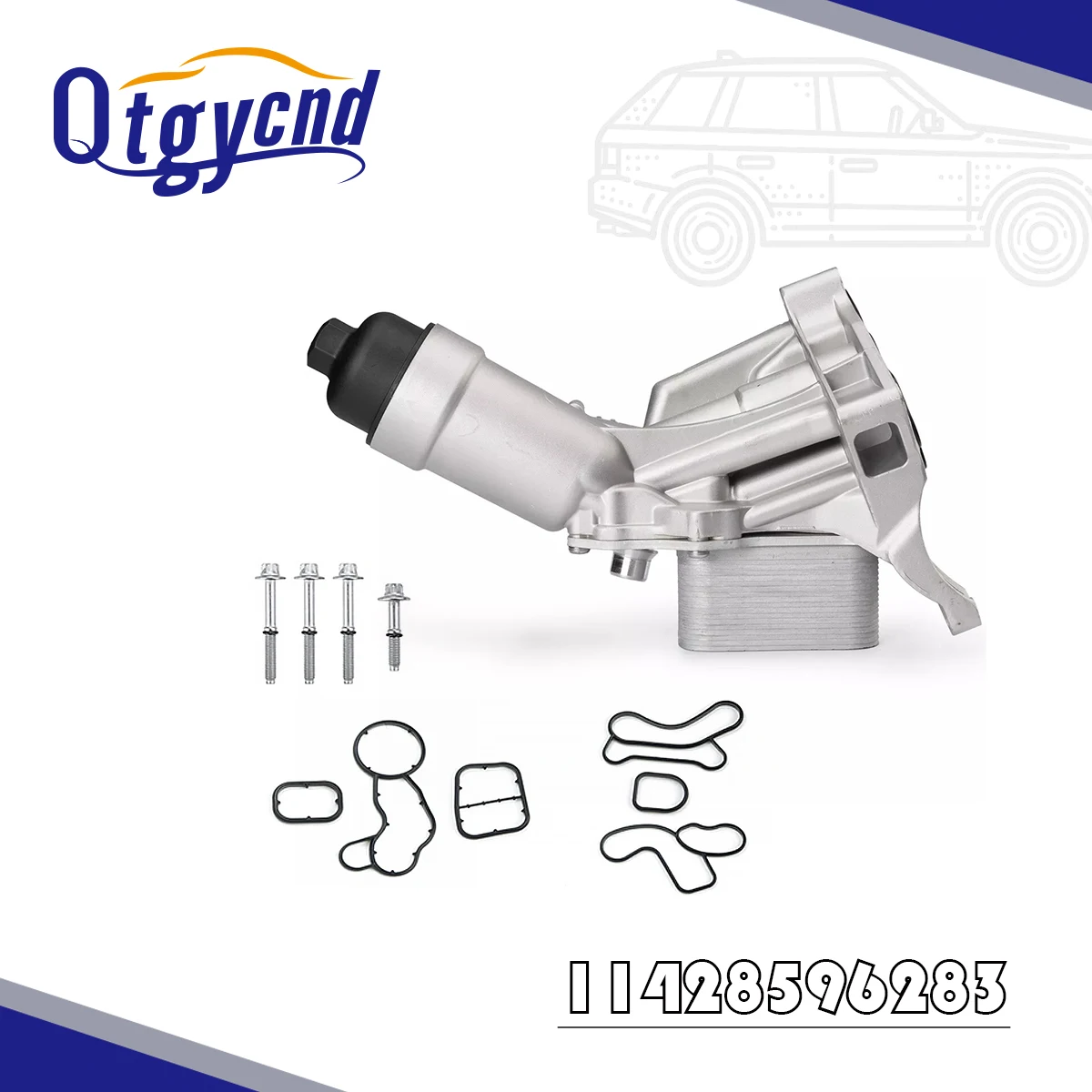 Aluminium-Engine-Oil-Filter-Housing-gasket-11428586673-11428596283-for ...