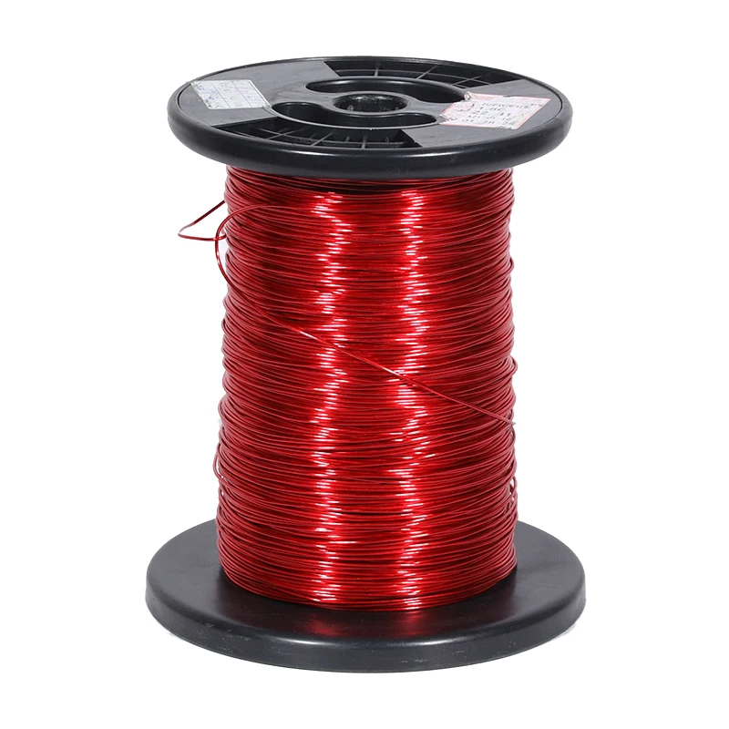 0.5-2.0mm High Purity Oxygen-free Copper Qa Enameled Inductance Wire ...