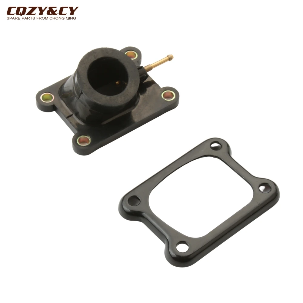 Scooter 23mm Intake Manifold For Gilera GPR50 GSM50 RCR50 SMT50 EBE050 ...