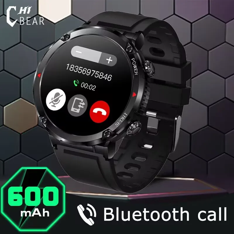 Chibear-Bluetooth-Call-Smart-Watch-para-homens-bateria-grande-tela-colorida-HD-IP68-imperme-vel ...