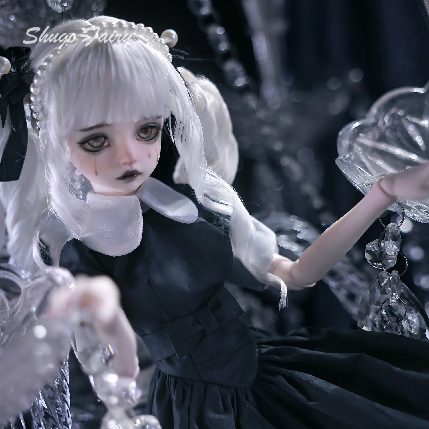Shugafairy Kikyou Bjd Doll 1/4 Weep Nun Bariy Big Chest Gothic Maiden Religious Style Horror ...