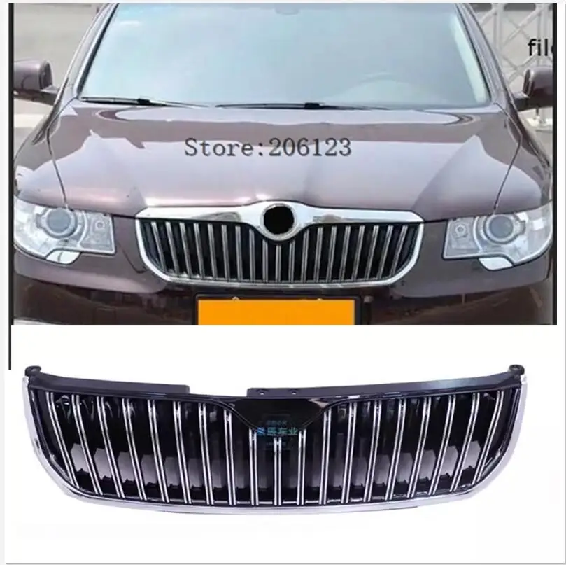 For Skoda Superb 2009 2010 2011 2012 2013 Car Grille Assembly Mesh ...