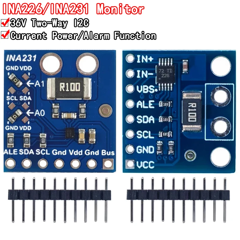 Generic 226 Ina226 Ina231 Iic Interface Bi-Directional Current/power Monitoring Sensor Module ...