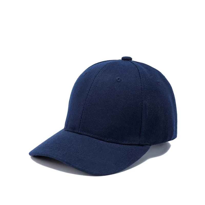 Fashion-Baseball-Caps-For-Children-Adjustable-Solid-Color-Cap ...