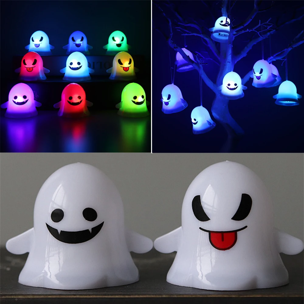 Halloween Decoration Ghost Led Light | Mini Hanging Ghost | Cute ...