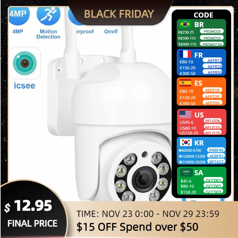 4MP-HD-Outdoor-Wifi-Camera-Waterproof-PTZ-IP-Camera-5X-Digital-Zoom ...