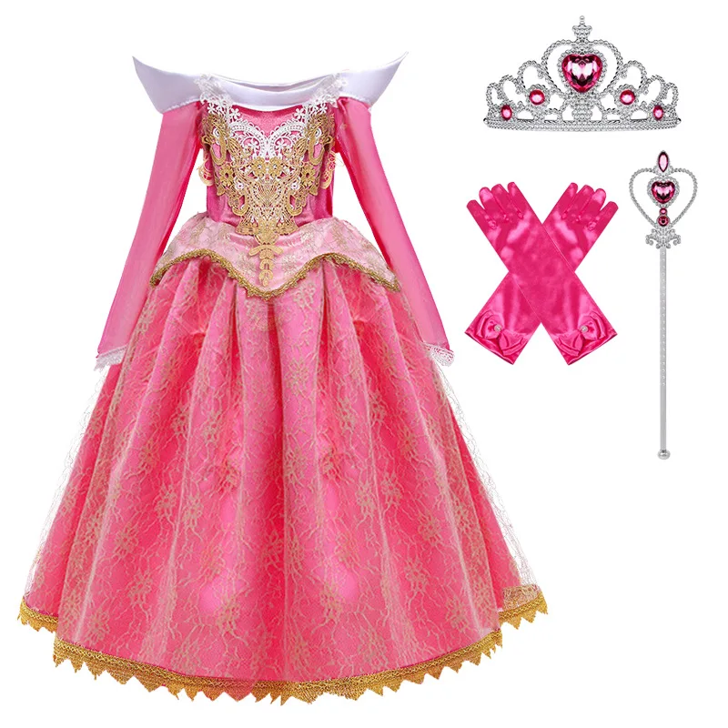 Autumn-Girl-Princess-Dress-Frozen-Christmas-Little-Girl-Elsa-Party ...