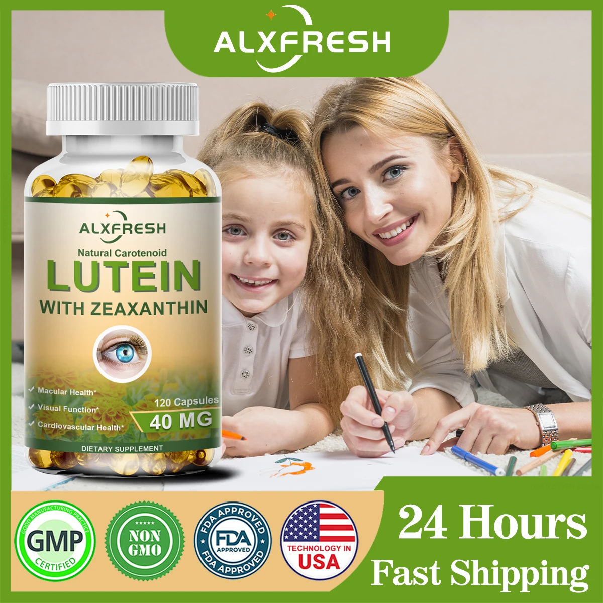 Alxfresh-Lutein-40-mg-With-Zeaxanthin-Health-Supplements-and-Eyes ...