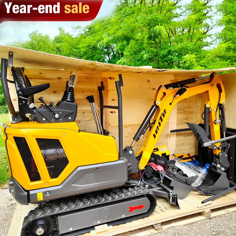 Fast Delivery 1.6 Ton Mini Excavators small Excavator CE Crawler ...