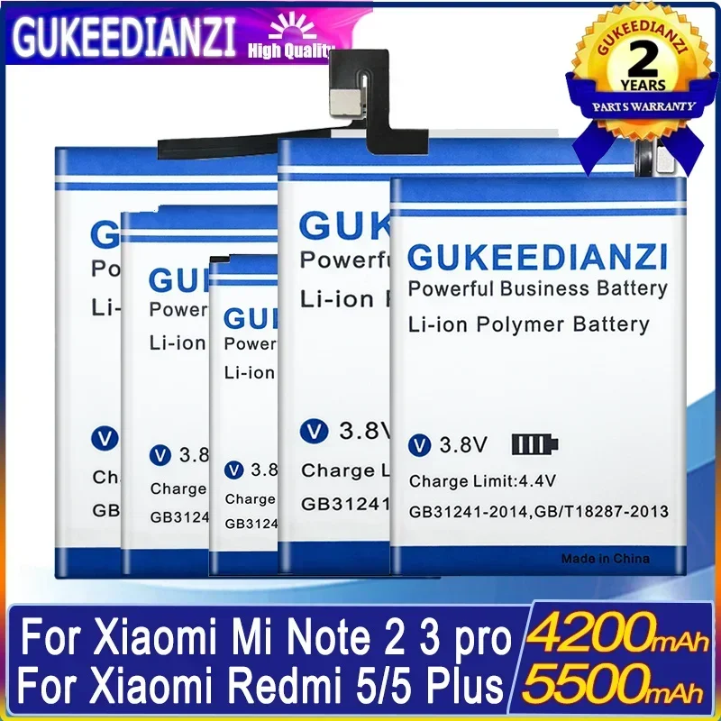Mobile-Phone-Batteries-For-Xiaomi-Mi-Note-2-3-pro-Note2-Note3-mi ...