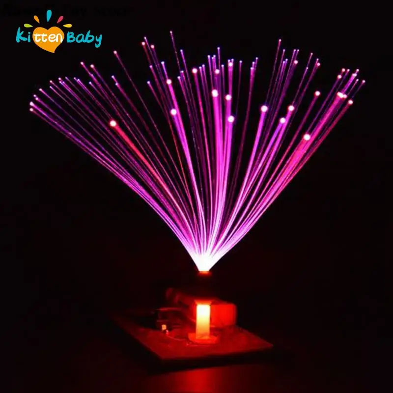 New Kids Science Experiment Kits Colorful Fiber Optic Lights DIY ...