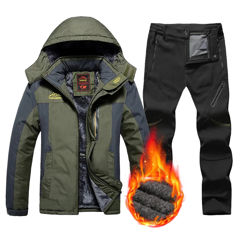 Plus-Size-Winter-Ski-Suit-for-Men-Windproof-Waterproof-Skiing-Suits ...