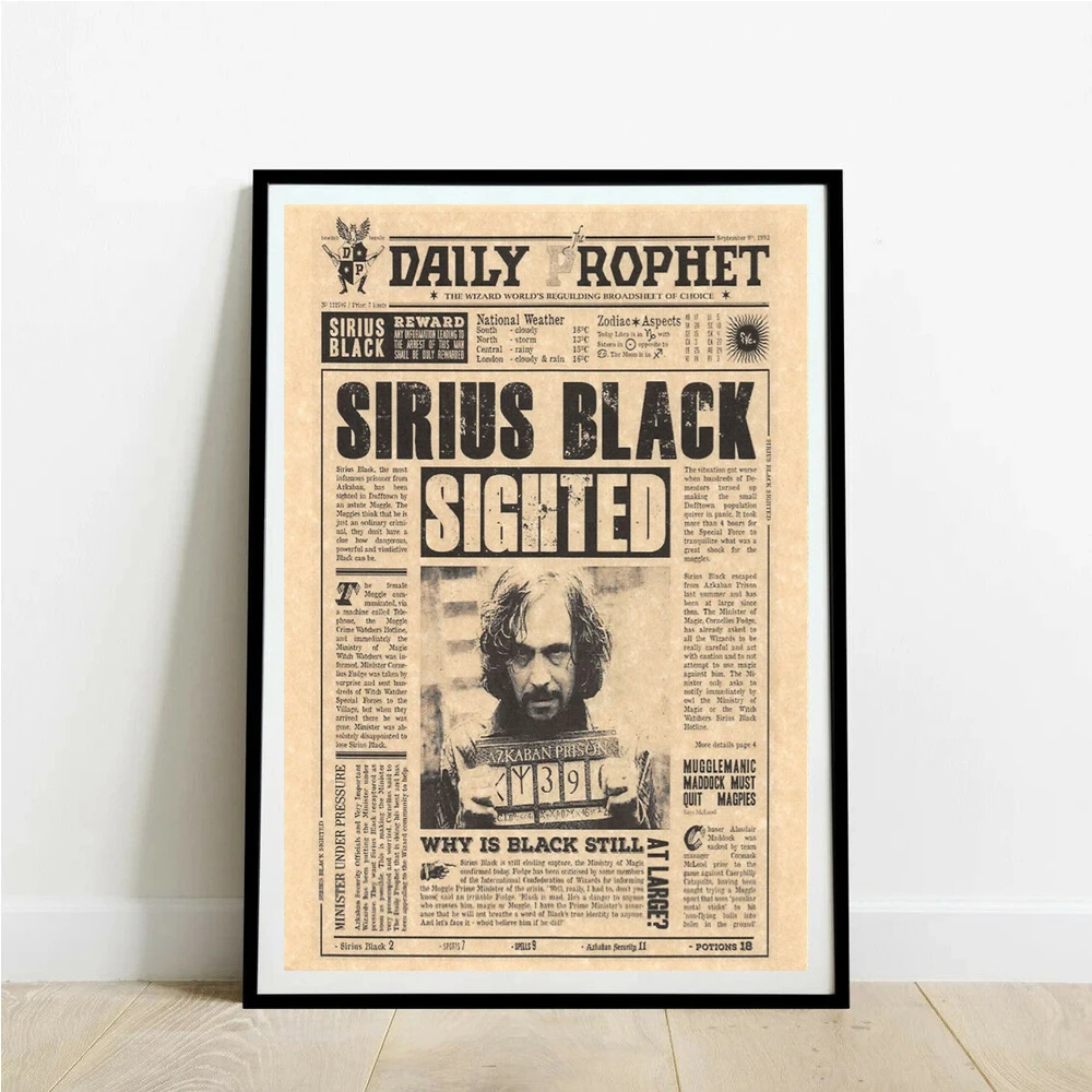 Daily Prophet Sirius Black