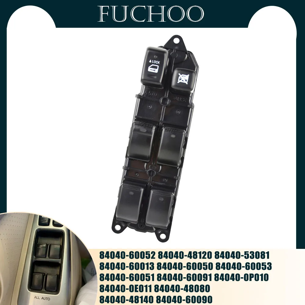 Accesorios de coche, interruptor de ventanilla principal de potencia ...