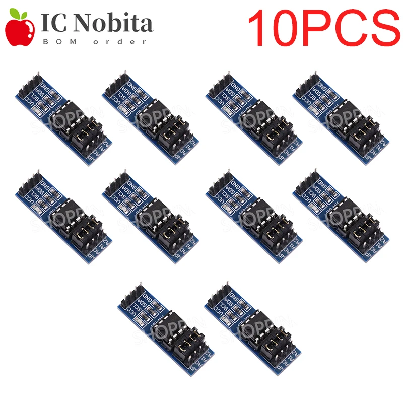 10PCS-AT24C256-24C256-I2C-Interface-EEPROM-Memory-Module-for-Arduino-IIC-MCU-Development-Smart ...