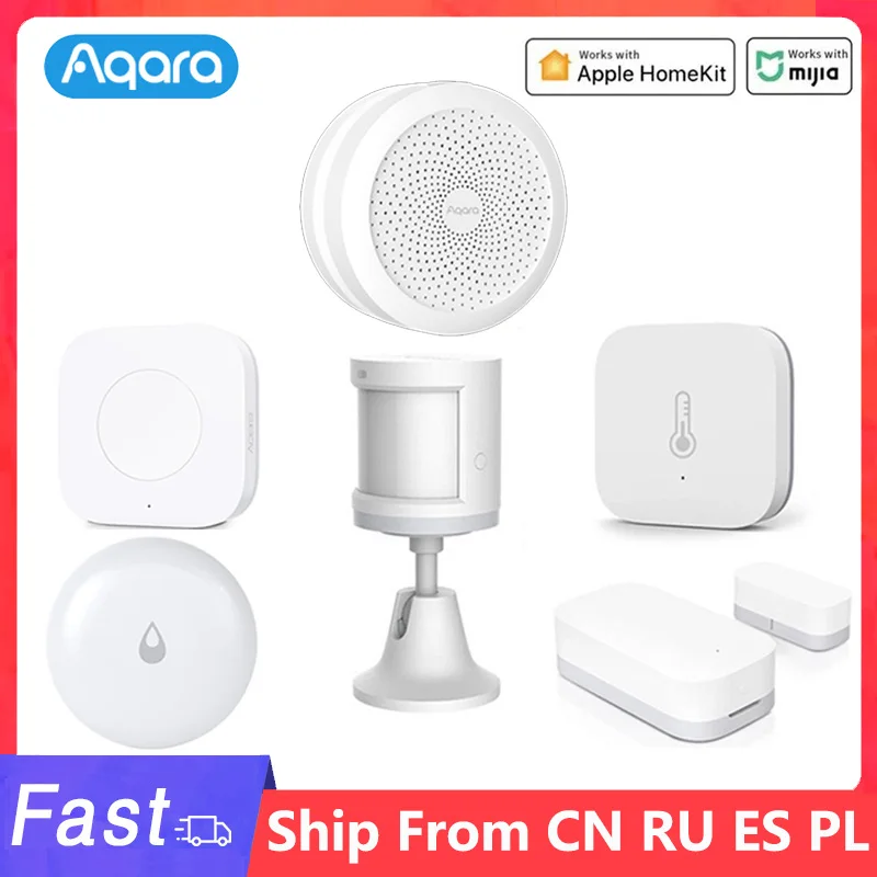 Aqara Door Window Motion Human Body Temperature Humidity Water Leakage ...