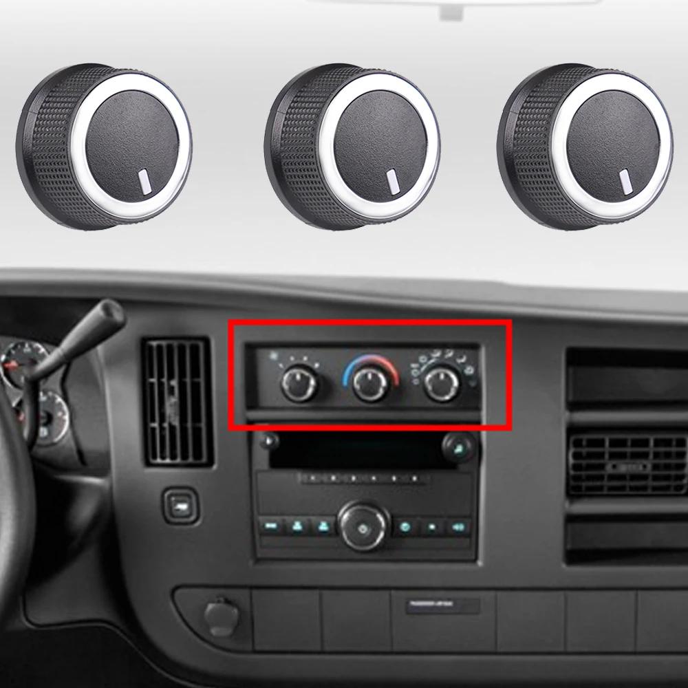 84793085/84141127 3PCS A/C Knob Heater OE Air Conditioner Climate ...