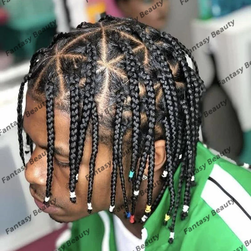 Black Men With Long Braids