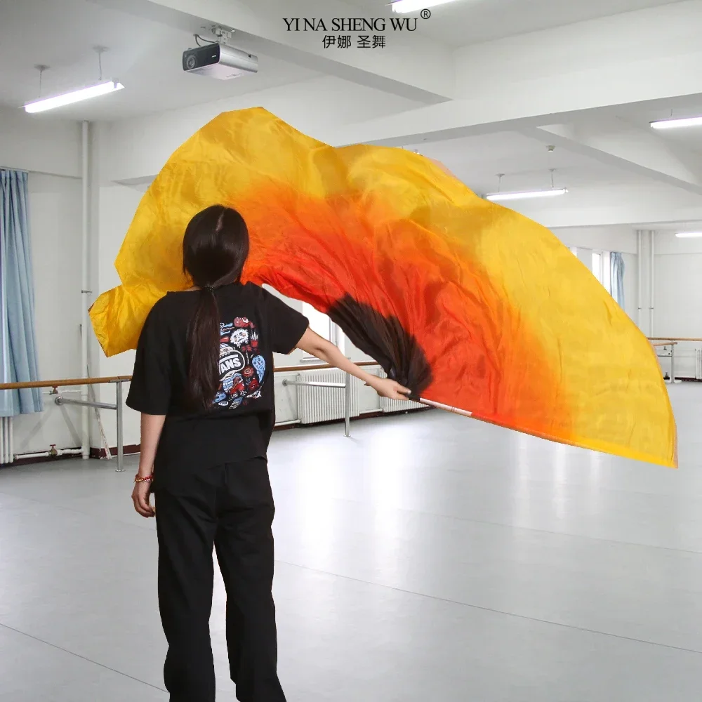 200X114cm 100% Real Silk Praise Flags Church Dance Props Performance ...
