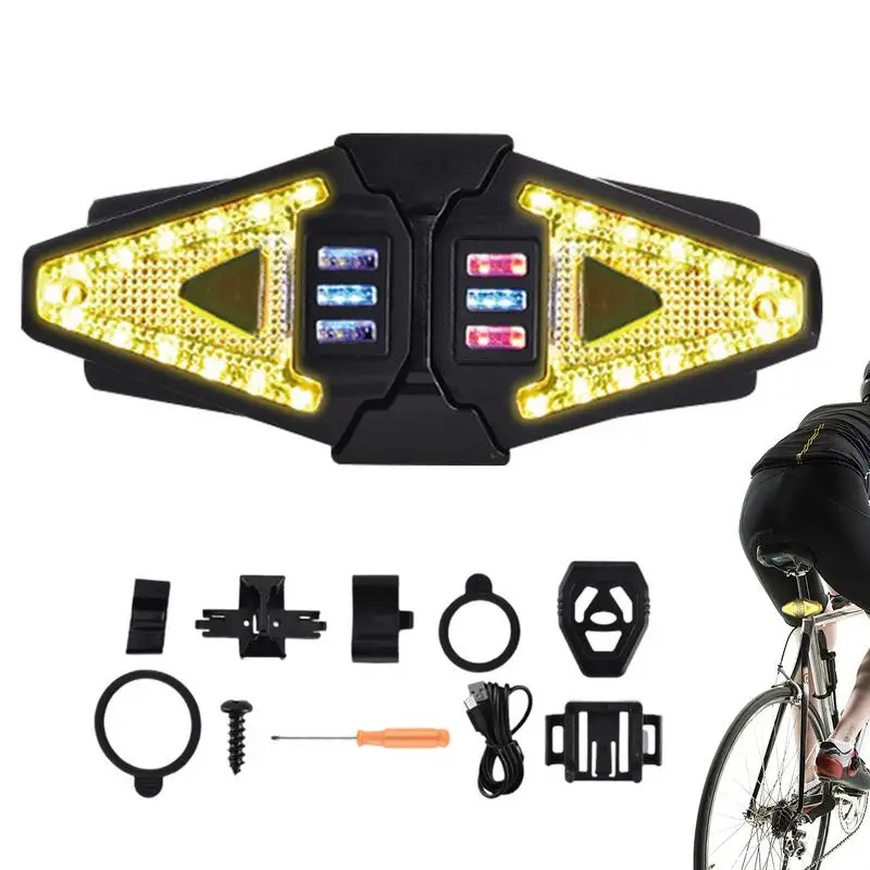 Smart-Bikes-Tail-Light-With-Turn-Signals-Stable-Attachment-Bright-Cycle ...