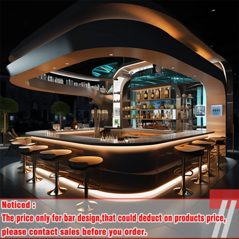 Custom-Made-High-Quality-Modern-And-Hotel-Cafe-Restaurant-Bar-Counter ...