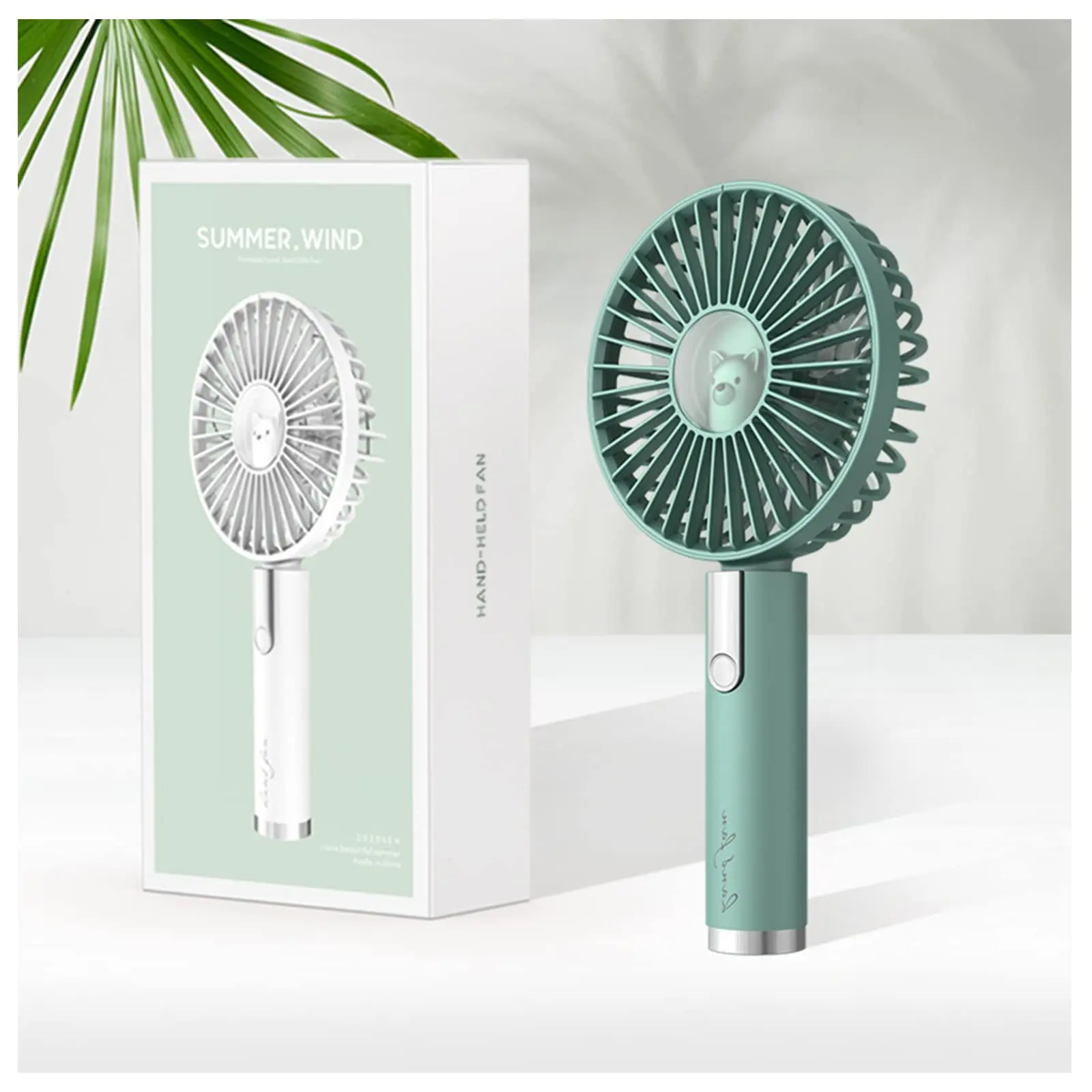 Handheld-Fan-Rechargeable-Mini-Portable-Fans-3-Speed-Mini-with-Base-for ...