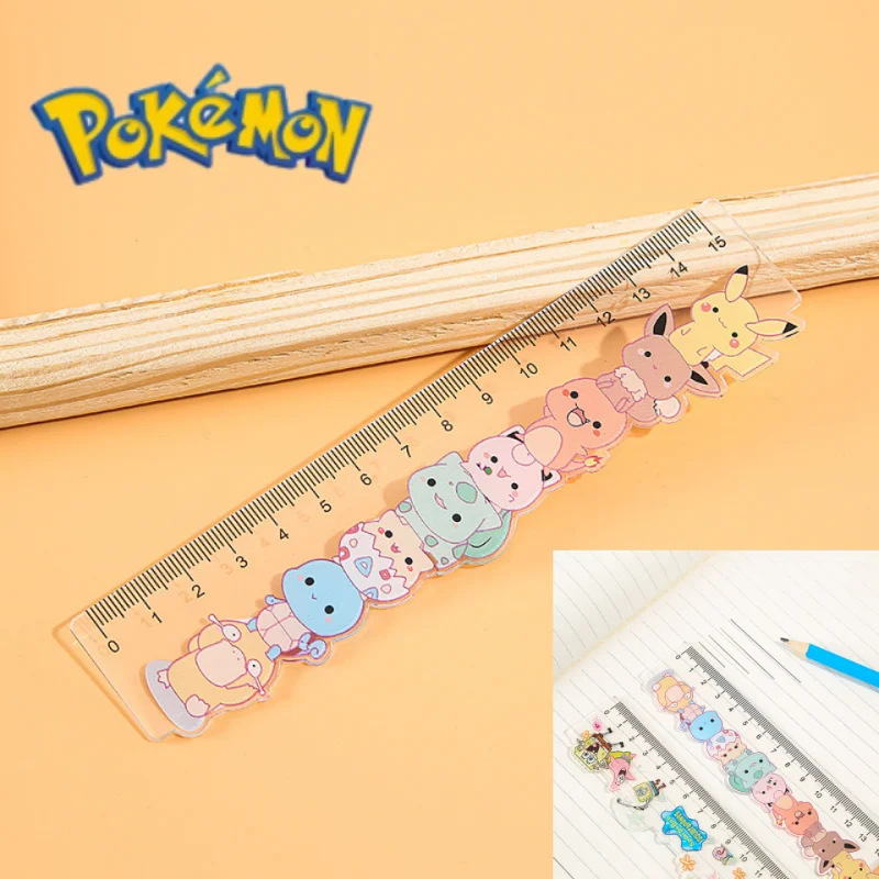 Pok-mon-Pikachu-Cartoon-Ruler-para-estudantes-anima-o-fofa-desenho ...