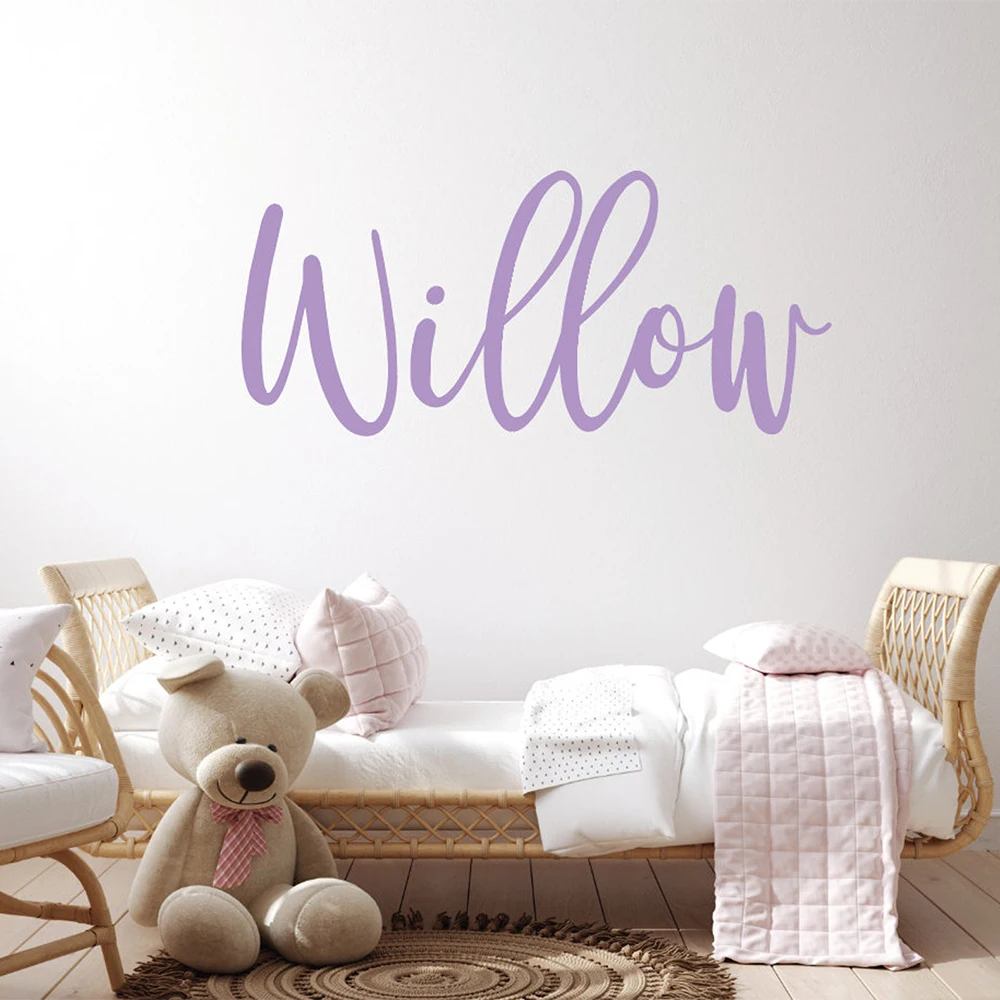 Calcomanías De Pared Con Nombre Personalizadas