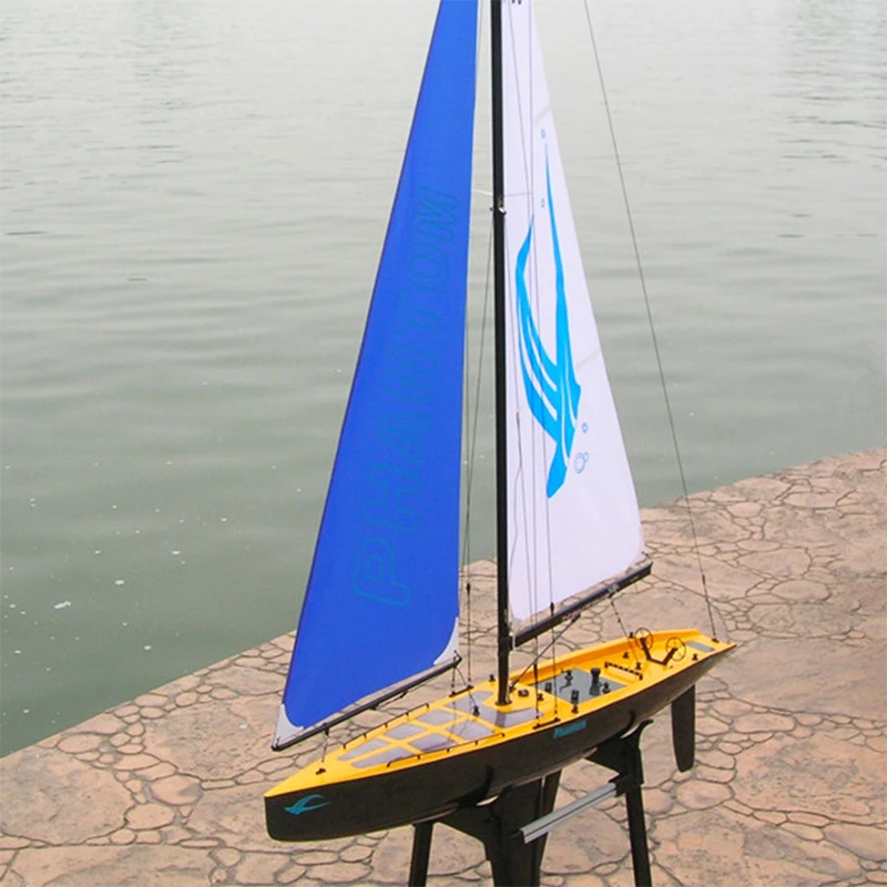 RC-Boot-Segel-modell-Phantom-1000-Nachahmung-Kohle-faser-Glas-Stahl ...