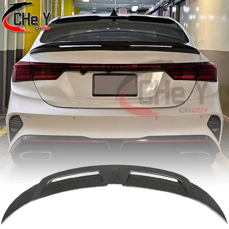 Rear-Trunk-Boot-Lid-Duck-Tail-Lip-Spoiler-Wings-For-Kia-K3-Cerato-Forte ...