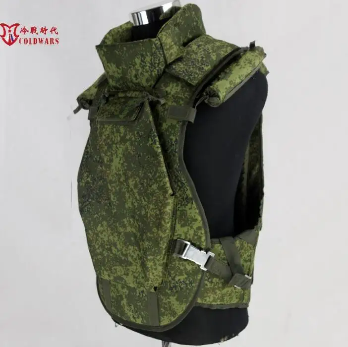 Russian-Military-Tactical-Vest-6b13-Green-Camouflage-Digital-Outdoor ...