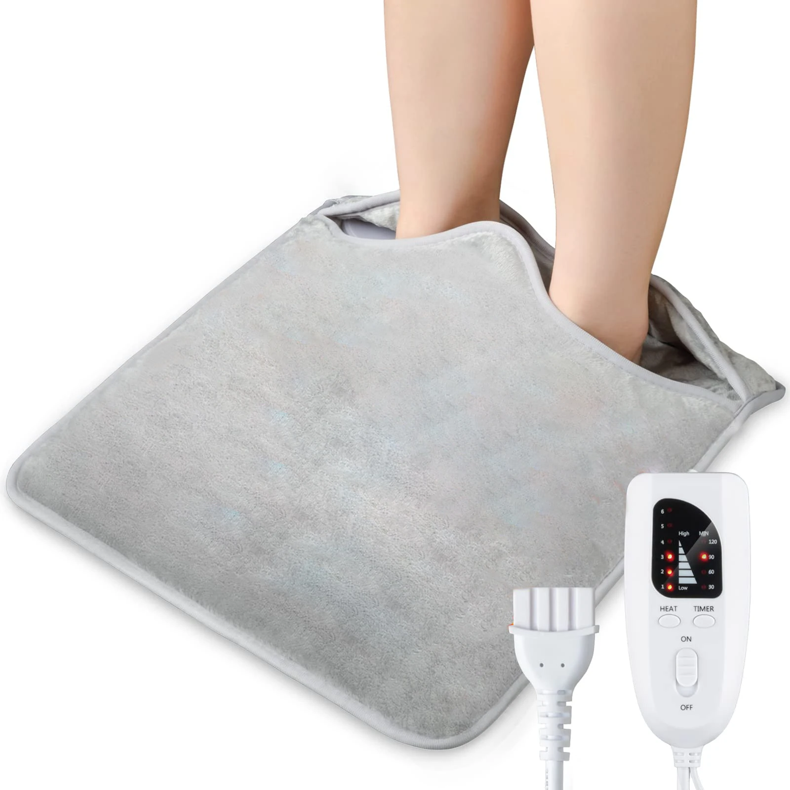 Elderly-Foot-Heater-Super-Soft-Electric-Heated-Foot-Warmer-Auto-Shut ...