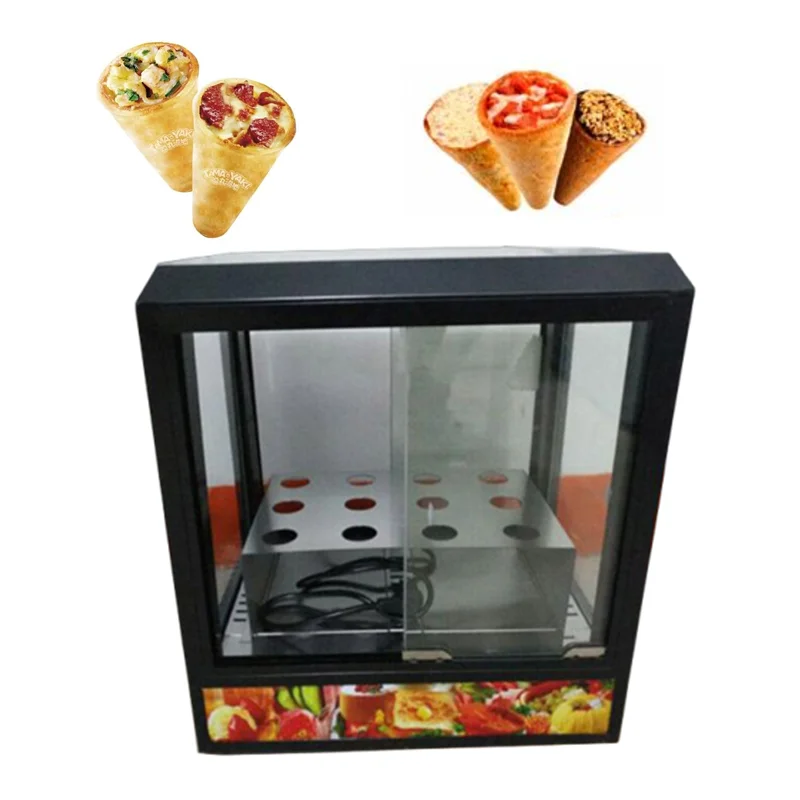 Commercial-Pizza-Cone-Warmer-Insulation-Cabinet-Display-Cabinet-Heating ...