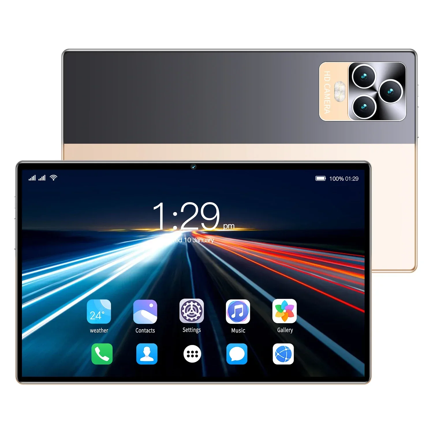 Tableta Android P70 de 10,1 pulgadas, versión global 2023, Android 12 ...