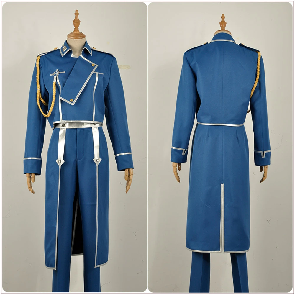 Disfraz de Cosplay de Roy Mustang de Fullmetal Alchemist, uniforme ...